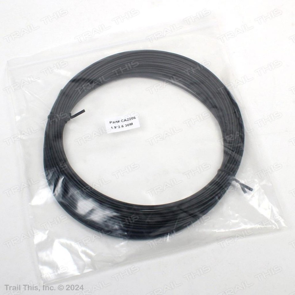 Jagwire Bicycle Cable Housing Liner, 30m Roll, Fits up to 1.8mm Cables ...