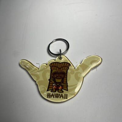 Hawaii Hang Loose Tiki Souvenir Double Sided Keychain | eBay