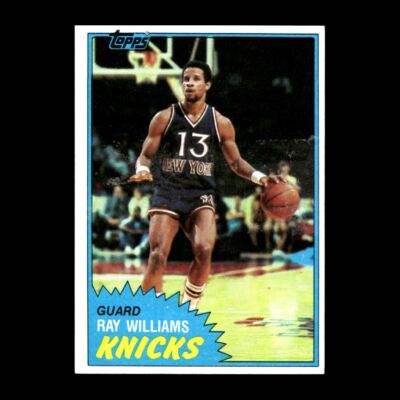 Ray Williams 1981-82 Topps New York Knicks #28 Nice! 2 | eBay
