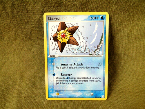 Pokemon Trading Card - EX Delta Species: Staryu 85/113 | eBay