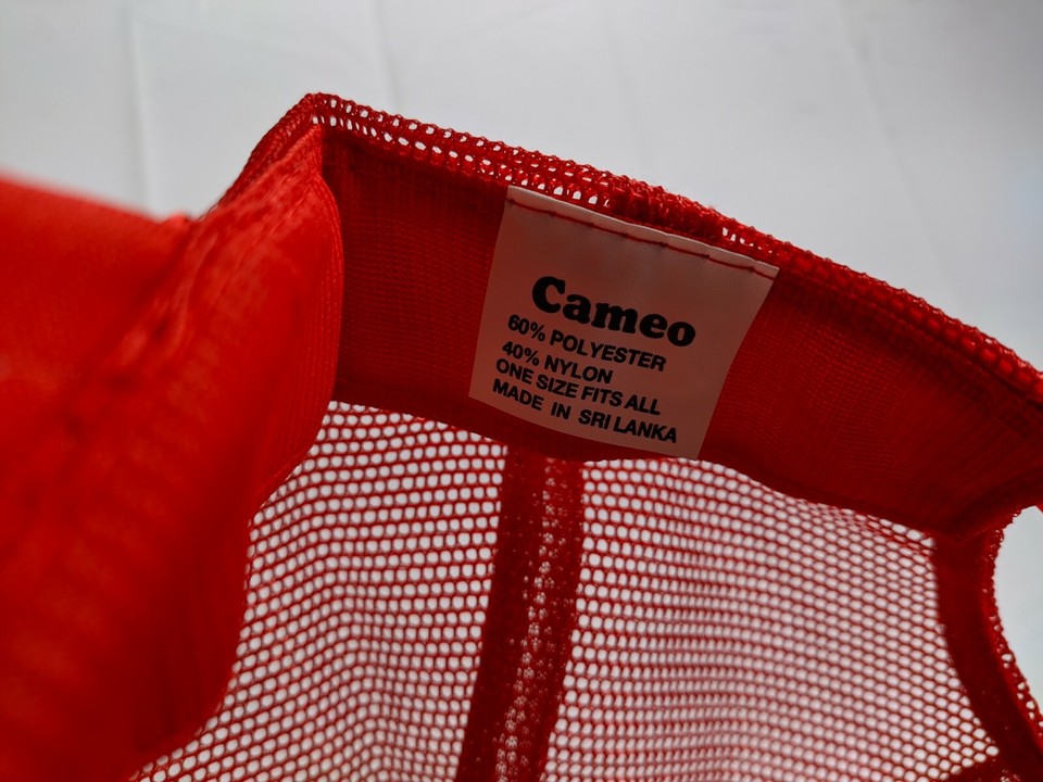 Cameo Red Quality Fire Apparatus Snapback Cap Trucker Hat | eBay