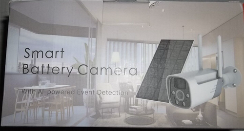 Smart Battery camera, solar, wireless, night vision, live view | eBay