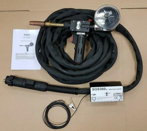 TECARC SGS 360 8mtr MIG WELDER SPOOL ON GUN SYSTEM - ALUMINIUM MIG ...