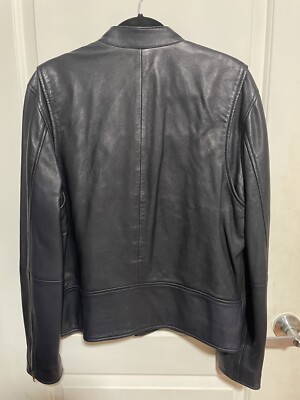 Levi's Made & Crafted Goat Leather Biker Jacket Medium Made Levi's Made & Crafted Goat Leather Biker Jacket Medium Made