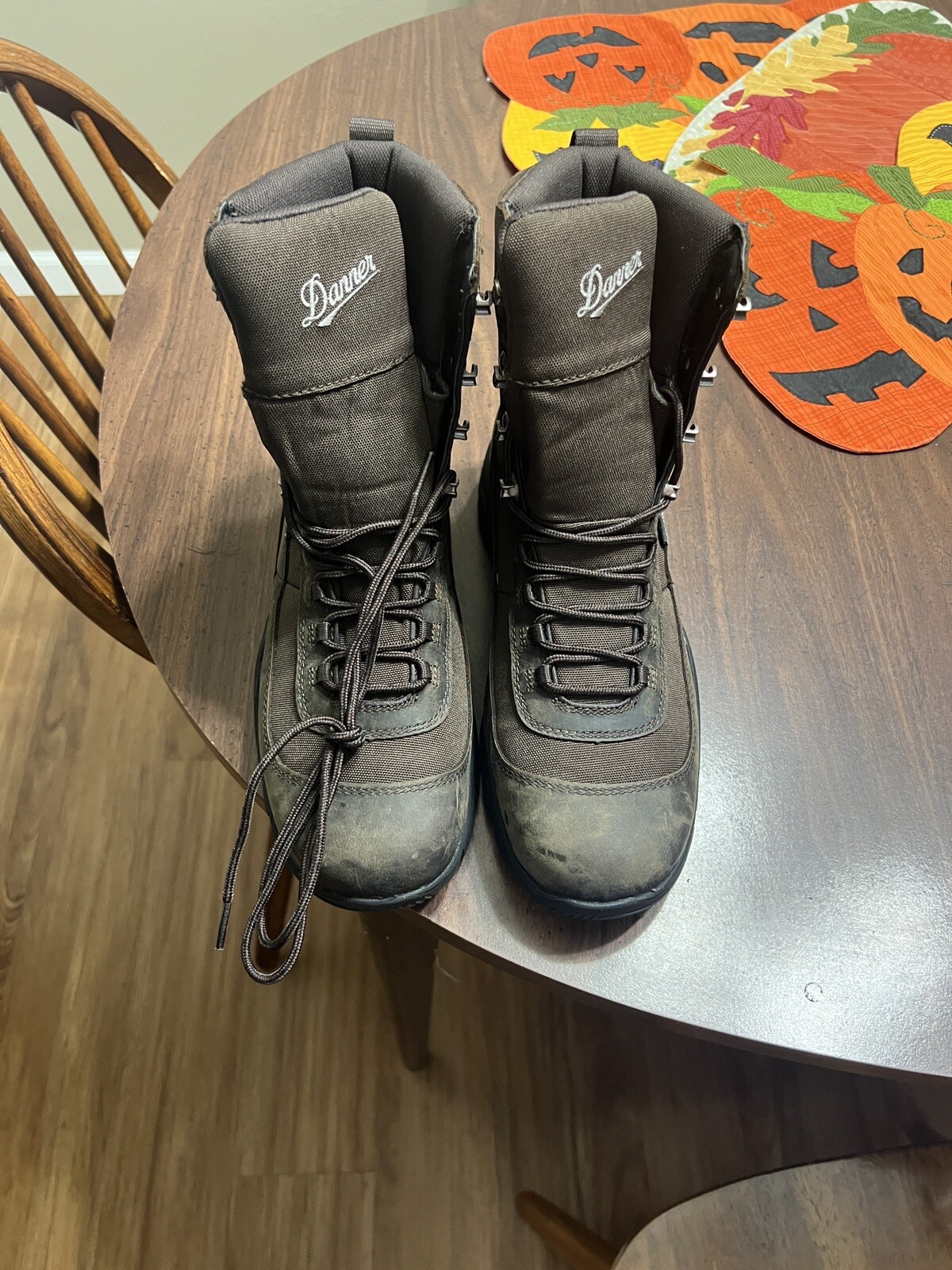 Danner Element Mens Brown Leather 8in WP Hunting Boots | eBay