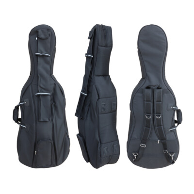4/4 Cello Bag Thickened Soft Bag Cello Gig Bag with straps Strong light ...