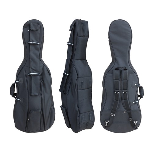 4/4 Cello case Thickened Soft Bag Cello Gig Bag Multiple Pockets Strong ...