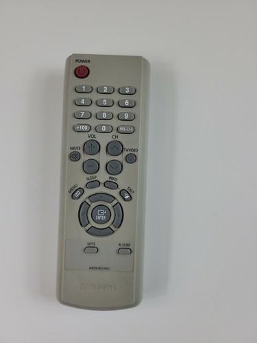 Samsung AA59-00316D TV Remote Television Control OEM Genuine GRAY | eBay