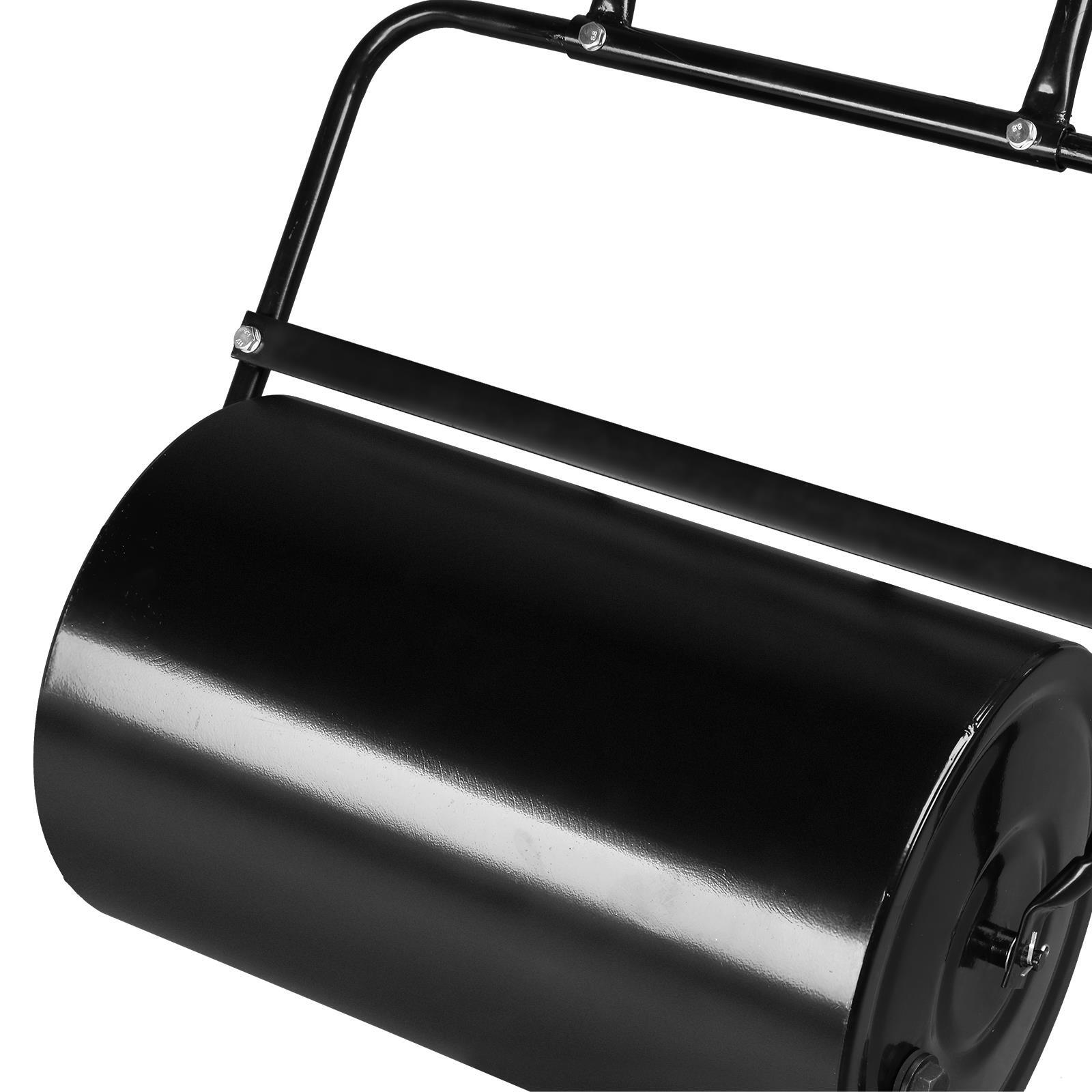 New 19"x 43" Heavy Duty Push Tow Garden Lawn Roller Steel Drum with ...