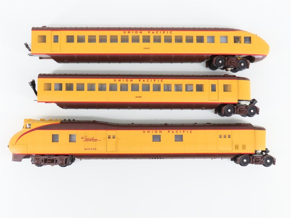 O Gauge 3-Rail MTH 20-2298-1 UP Railway M10000 Diesel Passenger Set w ...