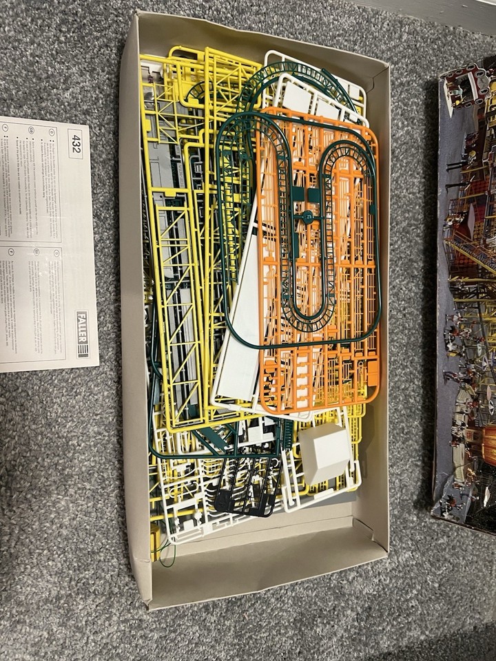 FAL432 Collection Faller HO Scale #432 Wilde Maus Roller Coaster Kit ...