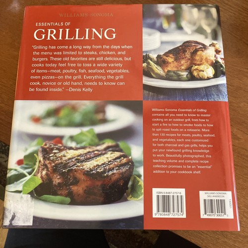 Williams-Sonoma Essentials Of Grilling Cookbook 9780848727574| eBay