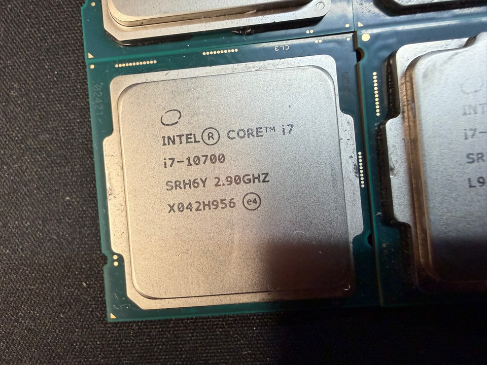 Lot (4) Intel Core i7 8th/10th Gen CPUs 8700/10700 LGA1151/1200 CPU ...