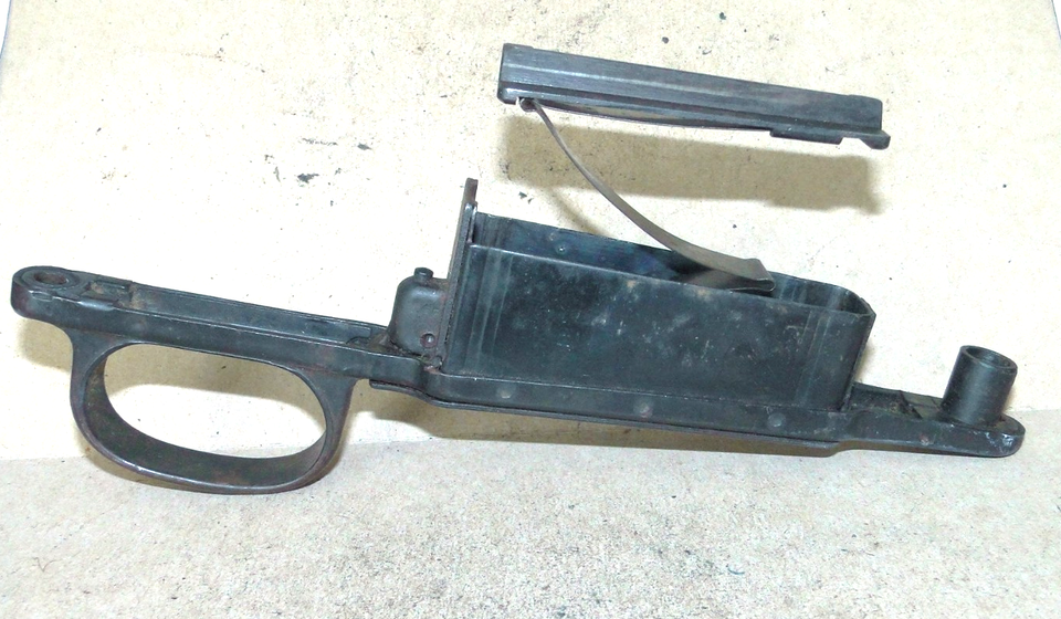 German Mauser WWII Gewehr 98 Trigger Guard Magazine Assy GERMAN Marked ...