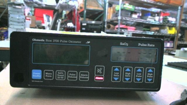 * Ohmeda Biox 3700 Pulse Oximeter Spo2 Patient Monitor for sale online ...