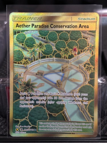 Pokemon TCG Hidden Fates Aether Paradise Conservation Area SV87/SV94 ...
