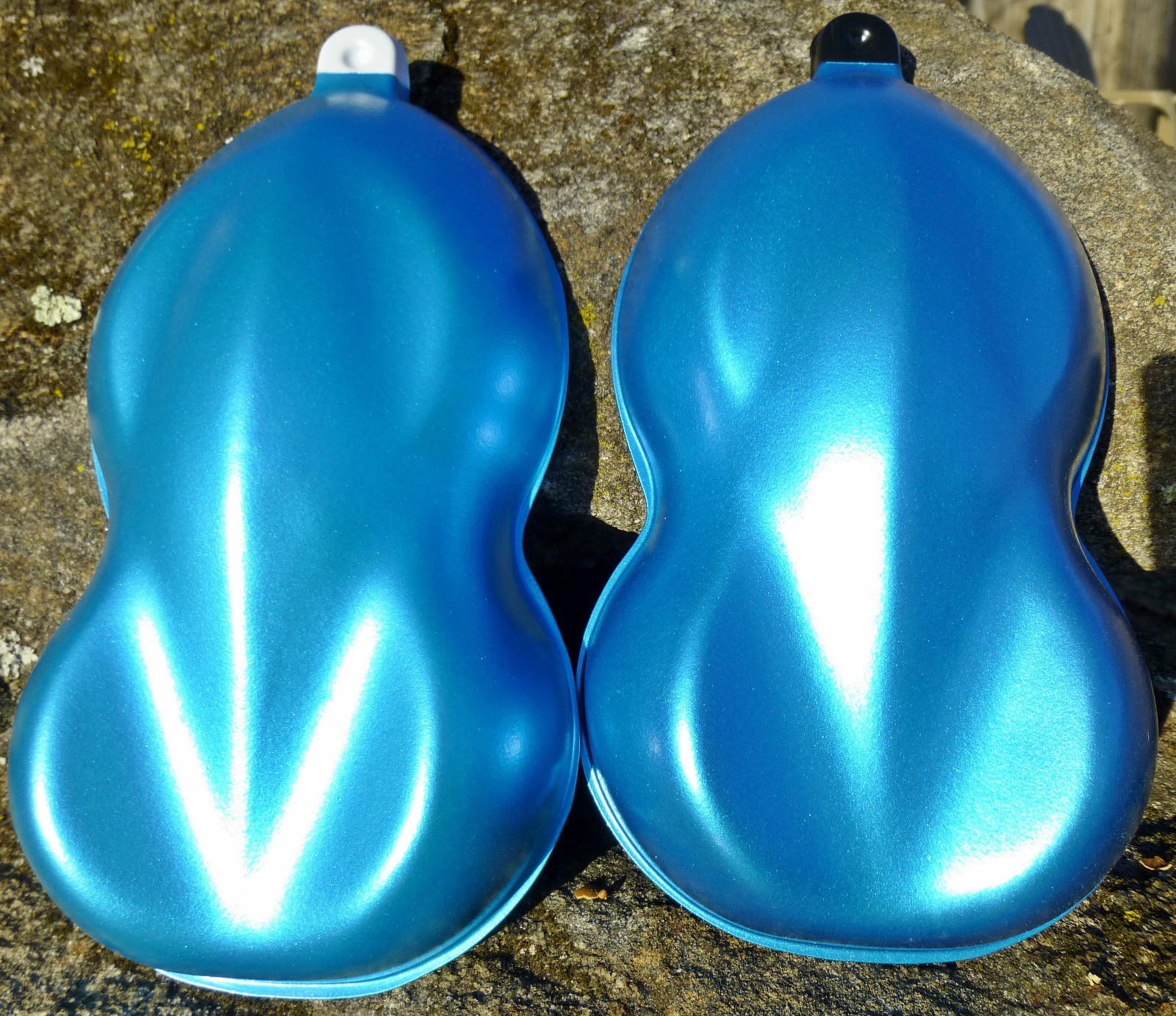 South Beach Rally Blue Pearl Pigment Clear Gloss Gallon Spray Can PPG ...