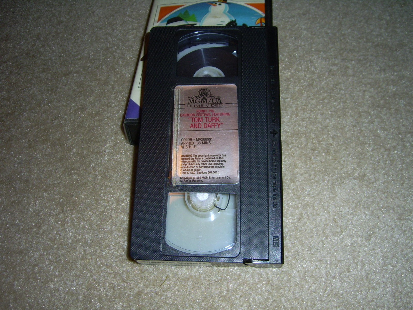 Porky Pig Cartoon Festival Featuring "Tom Turk and Daffy" (VHS, 1986) for sale online | eBay