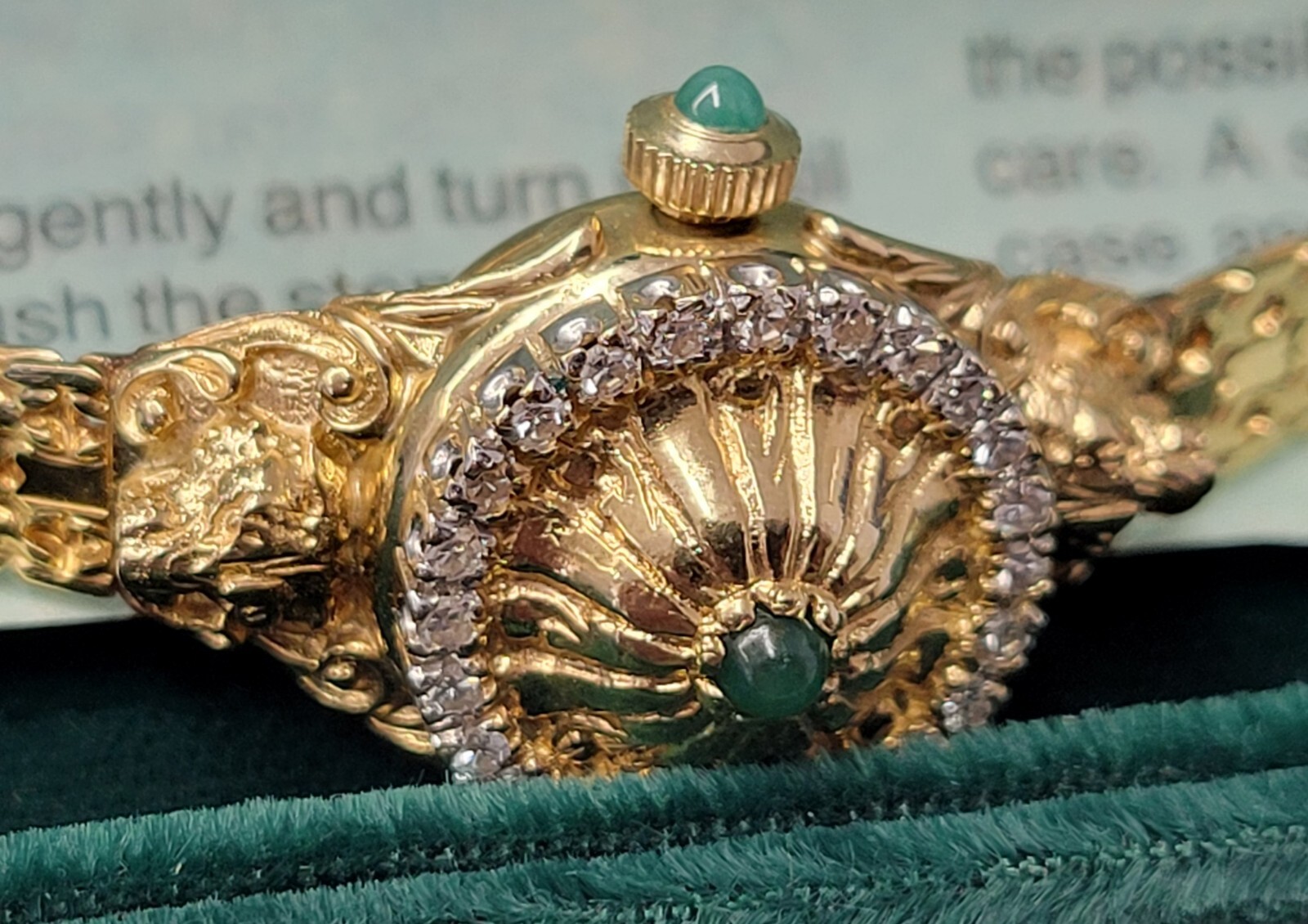 Igor Carl Faberge' Watch. 14k Gold Fine 17-Jewel Swiss Movement. Box ...