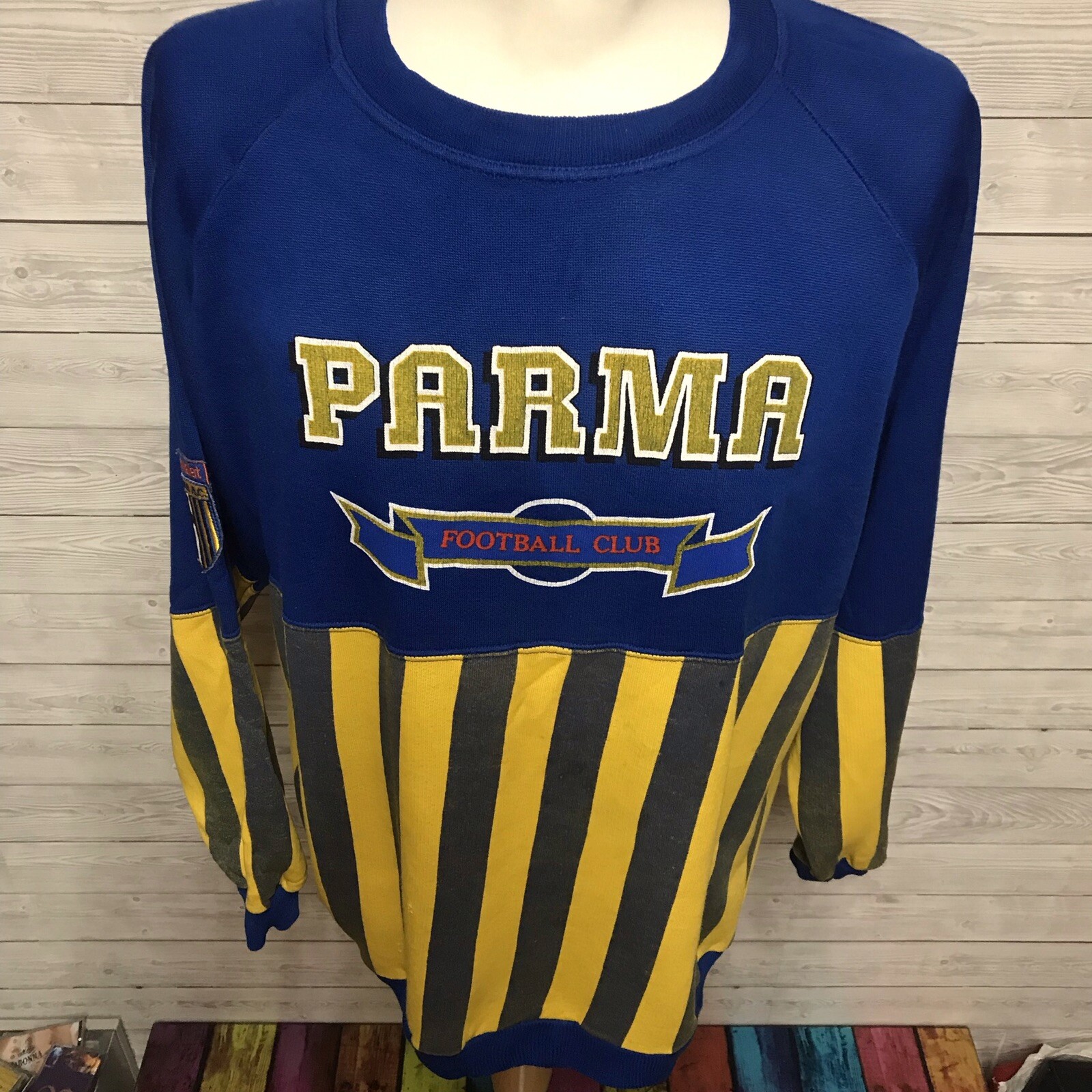 Parma Football Club Vintage Jumper Sweatshirt Season … - Gem