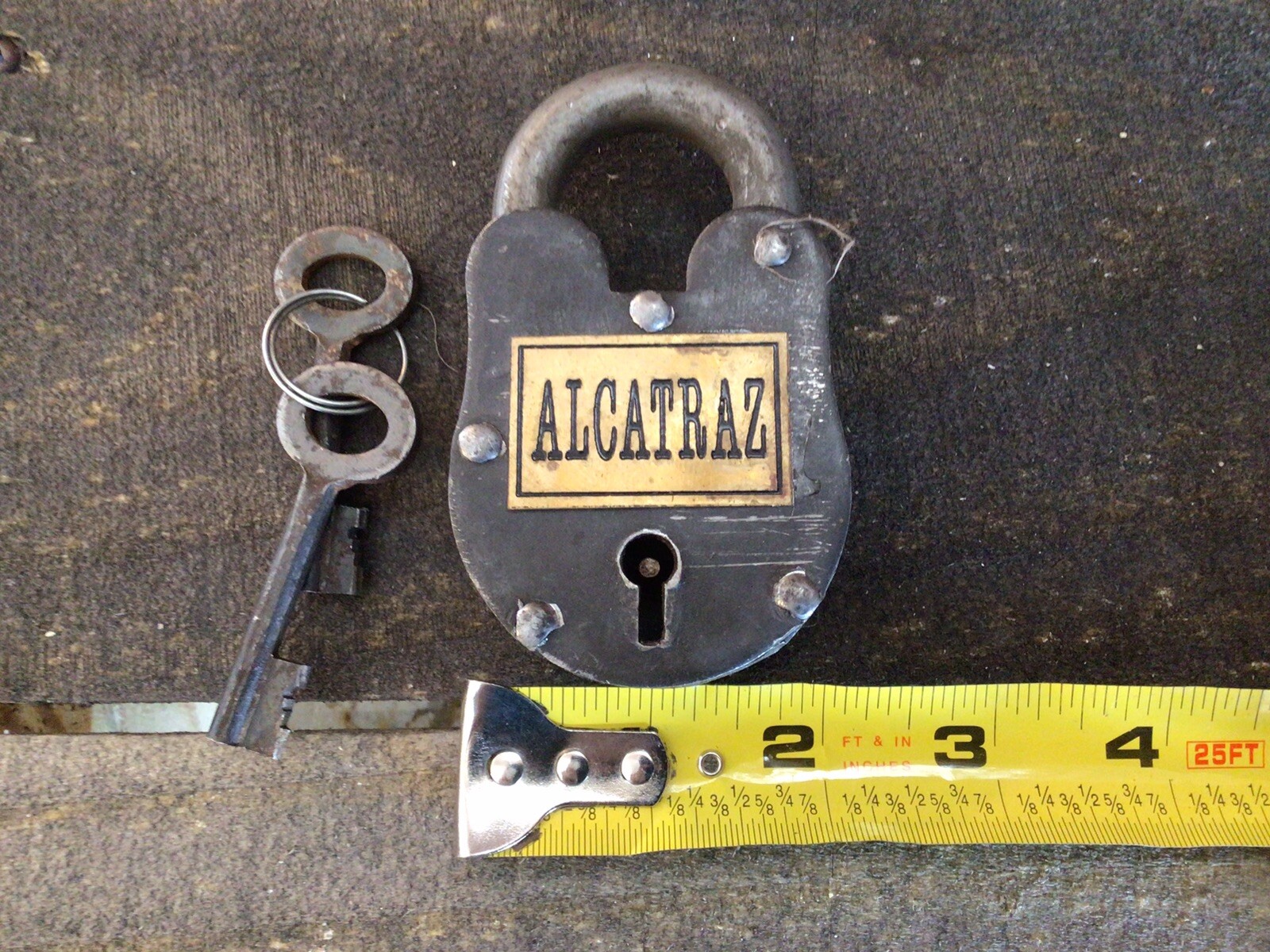 Vintage Style Alcatraz Prison Working Padlock...FREE SHIPPING! | eBay