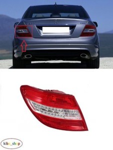 MB C-CLASS W204 2007 - 2011 NEW REAR TAIL LIGHT LED LAMP LEFT N/S ...