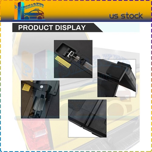 For 2019-2021 Ford Ranger 5ft Truck Bed Lock Tri-Fold Hard Tonneau ...