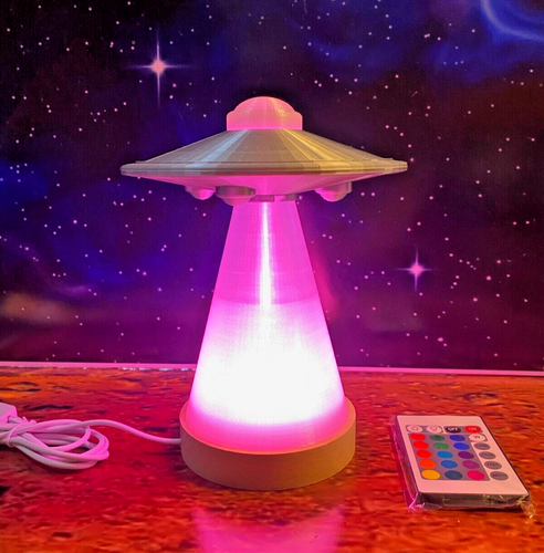 UFO Desk Lamp,Alien Desk Lamp,Space Ship Lamp,Alien Lamp,X Files, | eBay