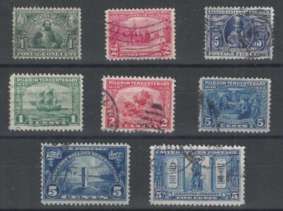 U.S., 1907-1925, Scott #328-330, 548-550, 616, 619, Used | eBay