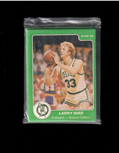 1984-85 Star Company Boston Celtics 12-card Team Set Larry Bird Danny ...