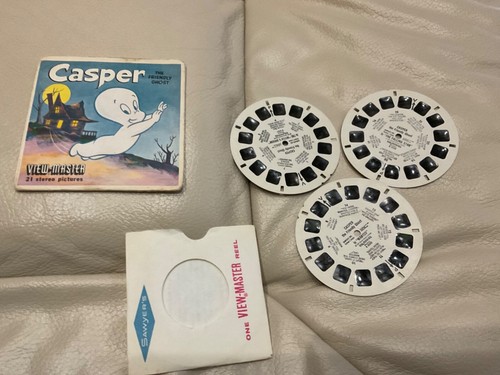 Vintage Gaf B533 Casper The Friendly Ghost Movie view-master 3 Reel ...