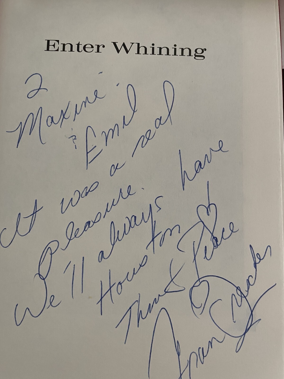 Enter Whining by Fran Drescher (Hardcover) for sale online | eBay