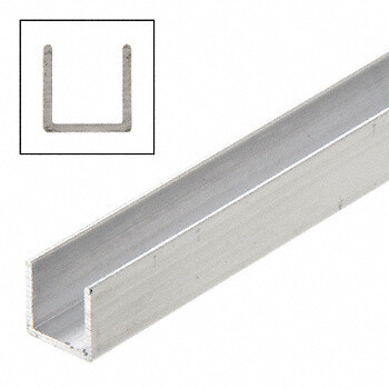 CRL 105096 Length U-Channel Guide Track 95" Length | eBay