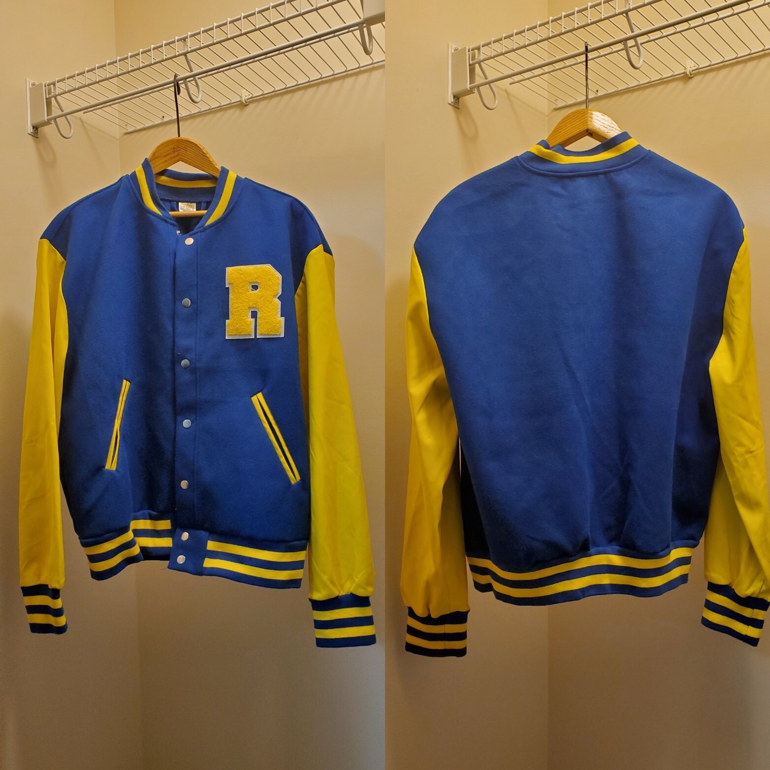 Archie Comics Letterman Varsity Bomber Jacket L - Gem