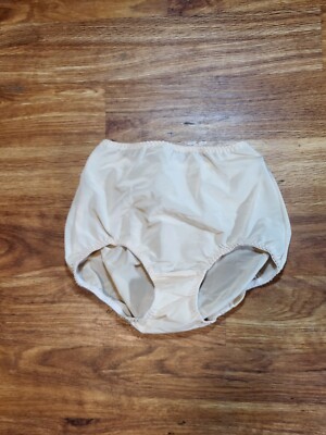 Vtg Olga Size M Style 401 Beige Nylon High Waist Panties | eBay