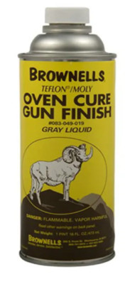 BROWNELLS 16 oz. Gray Liquid Gun Finish | eBay