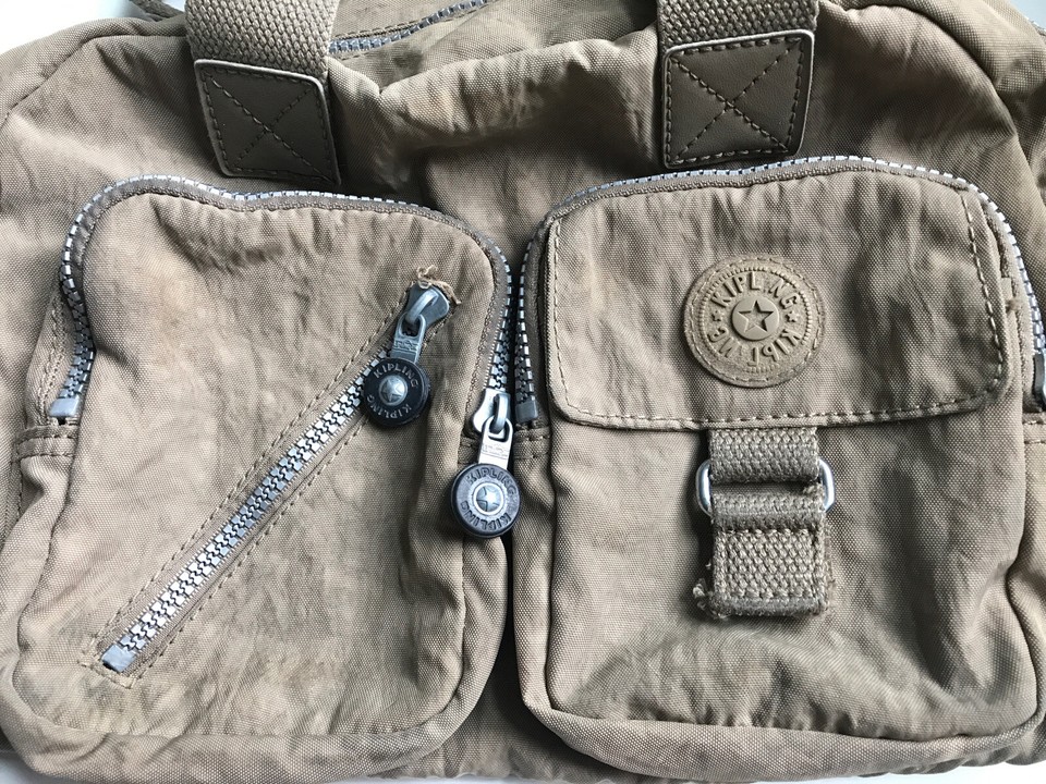 Kipling Defea Handbag Purse Crossbody Beige | eBay