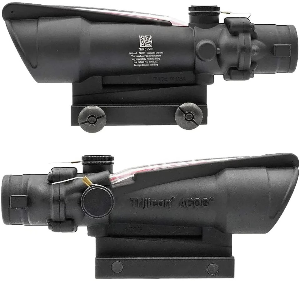 Trijicon 5x35 Acog Hunting Scope Red Optic Fiber with RMR RED DOT ...