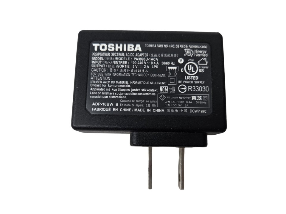 Genuine Toshiba USB Charging Cable PA3996U-1CAB & (1ACA) For Excite ...
