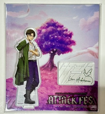 Attack On Titan Levi 10Th Anniversary Fes Fest Event Acrylic Stand | eBay