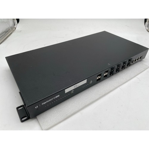 Ubiquiti Edge Switch ES-12F 12-Port SFP Fiber Switch Black | eBay