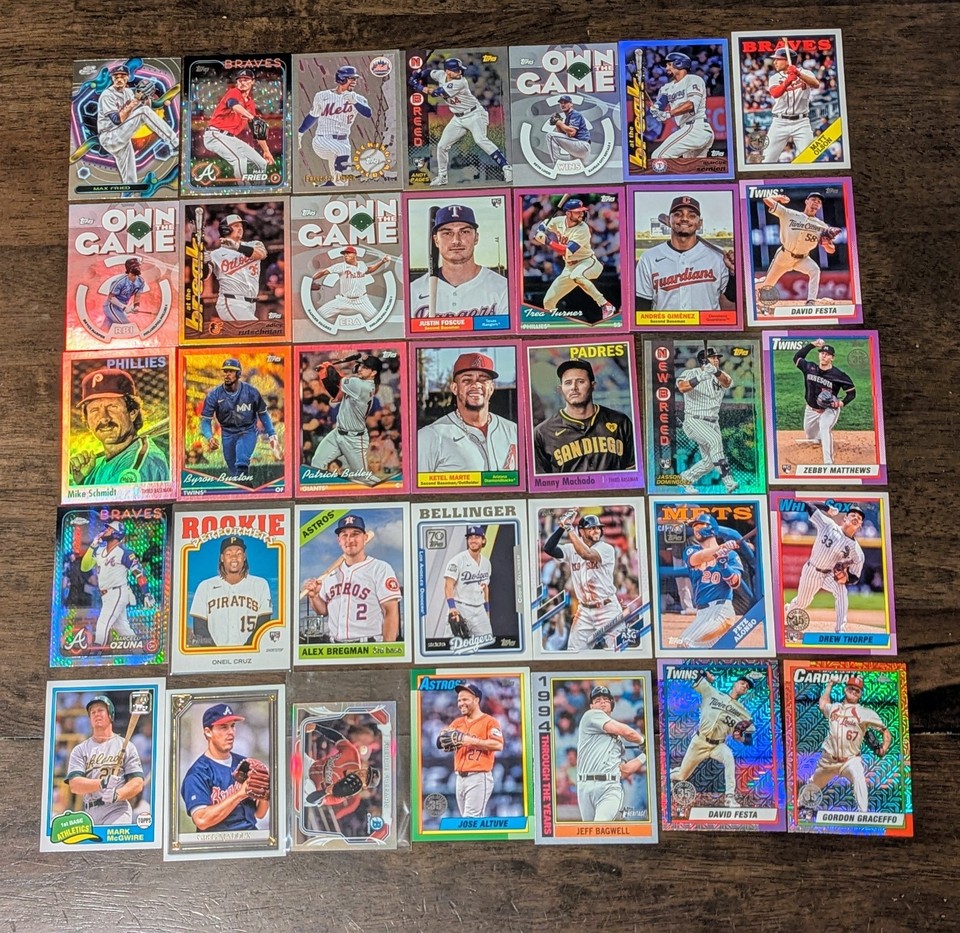 2025-2020 Topps Baseball Insert and Refractor lot of 150! | eBay