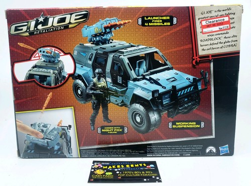 Gi Joe Retaliation Ninja Combat Cruiser Night Fox Figure Hasbro MISB ...