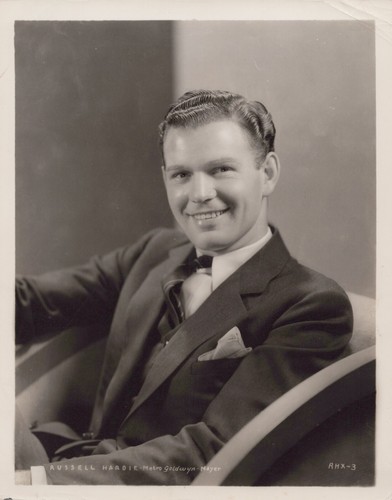 Russell Hardie (1930s) 🎬⭐ Original Vintage Handsome Portrait MGM Photo ...