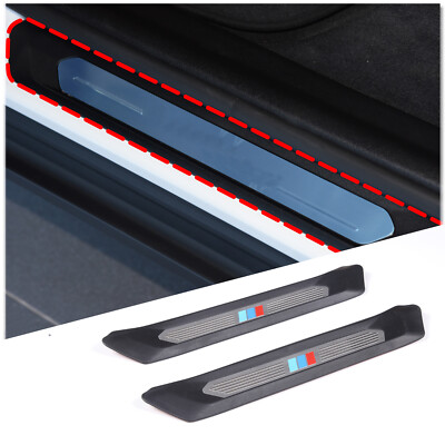 For BMW X3 G01 X4 G02 2017-2024 Rear Door Sill Scuff Plate Guards Trim ...