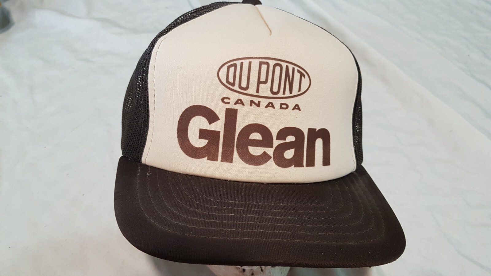 DU PONT GLEAN Cap Trucker Hat Snapback FARMER Vintage retro 80s DUPONT ...