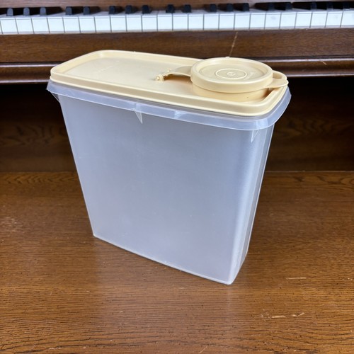 Vintage Tupperware Cereal Keeper Store & Pour Container 469-5 and Lid ...