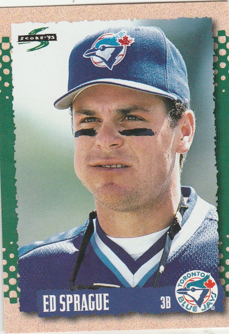FREE SHIPPING-MINT-1995 Score Toronto Blue Jays Baseball Card #414 Ed ...