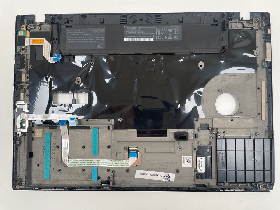 Lenovo ThinkPad T480 Laptop Palmrest w/ Touchpad & Power Button OEM | eBay