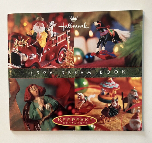 HALLMARK Keepsake Ornaments Dream Book ~ 1996 Catalog | eBay